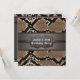 Snake Skin Birthday Party Invitation | Zazzle