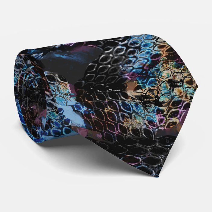Snake skin neck tie | Zazzle.com