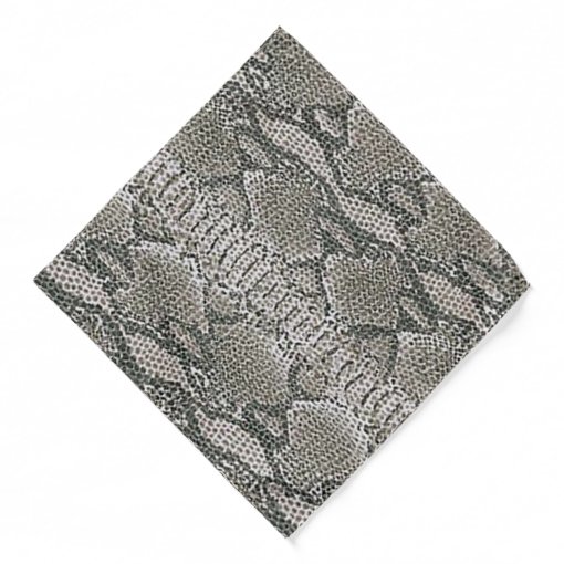 Snake Skin Print Bandana | Zazzle