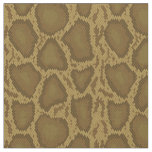 Python snake skin pattern 2 fabric | Zazzle