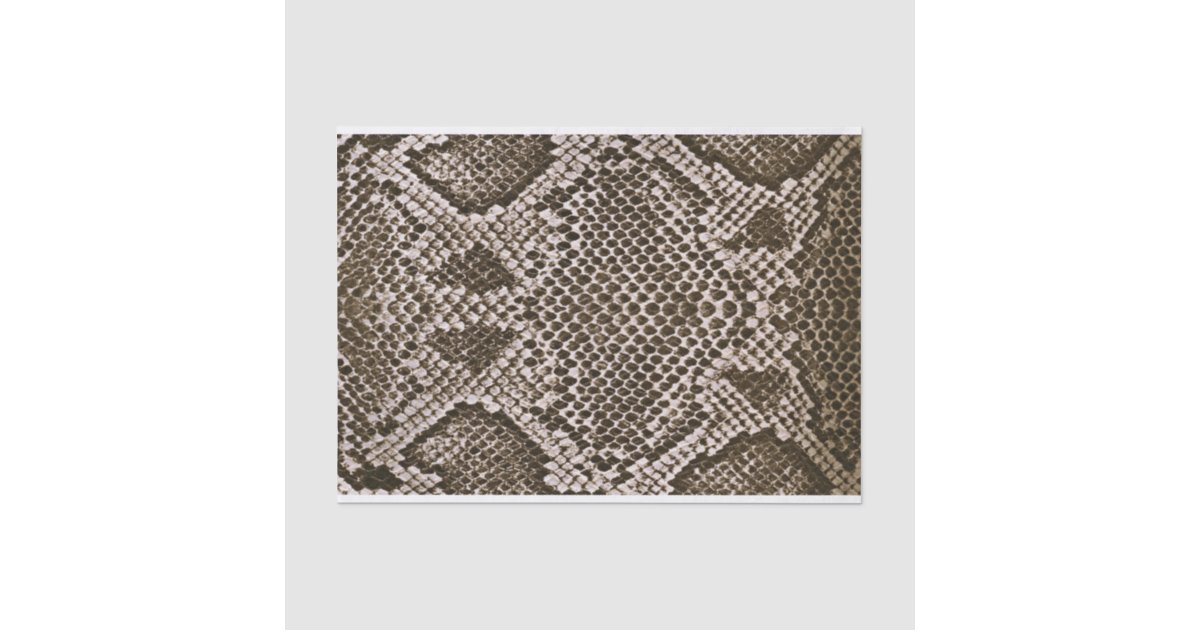 Snake skin tissue paper | Zazzle