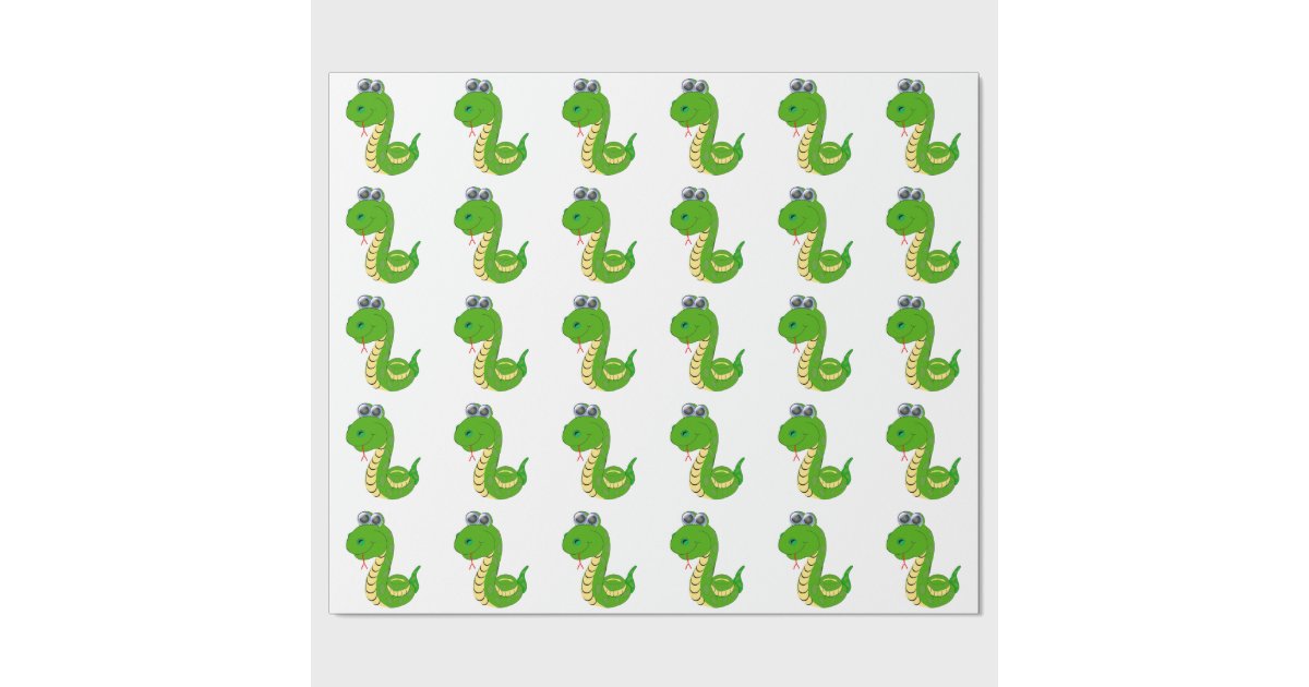 Snake Wrapping Paper | Zazzle.com