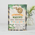 Snakes Birthday Party invitation | Zazzle
