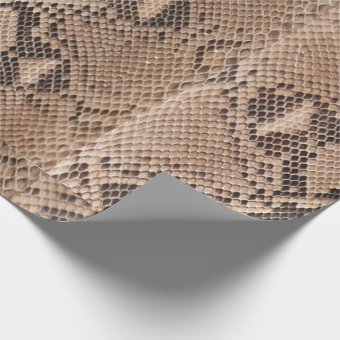 Snakeskin Animal Print Wrapping Paper | Zazzle