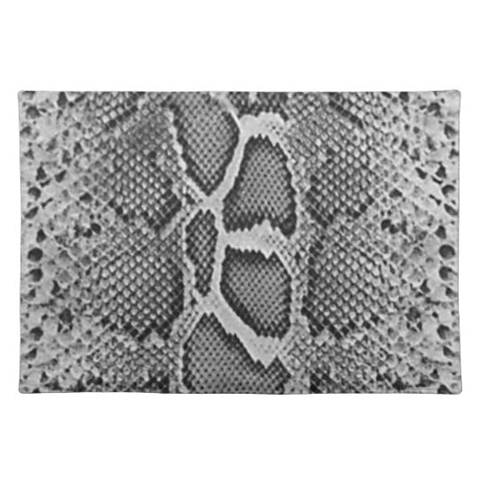 Snakeskin design, Snake Skin Print Pattern Cloth Placemat | Zazzle.com