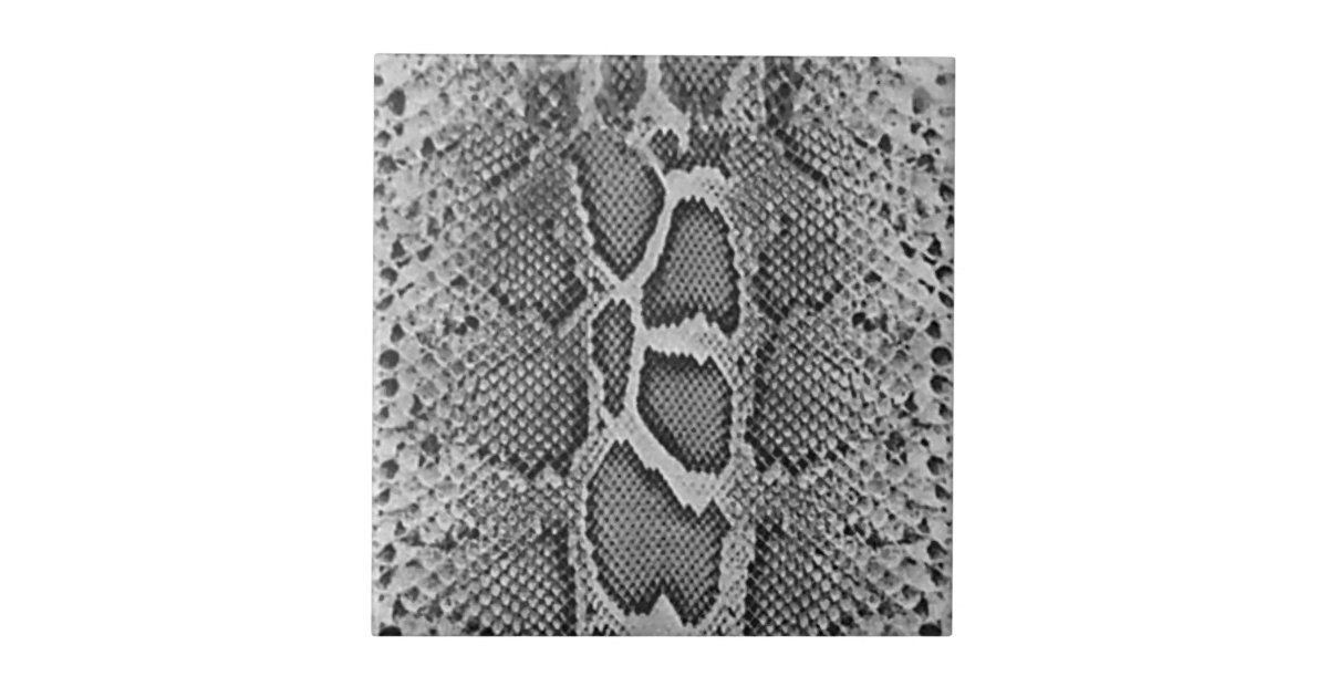 Snakeskin design, Snake Skin Print Pattern Tile | Zazzle