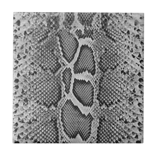 Snakeskin design, Snake Skin Print Pattern Tile | Zazzle