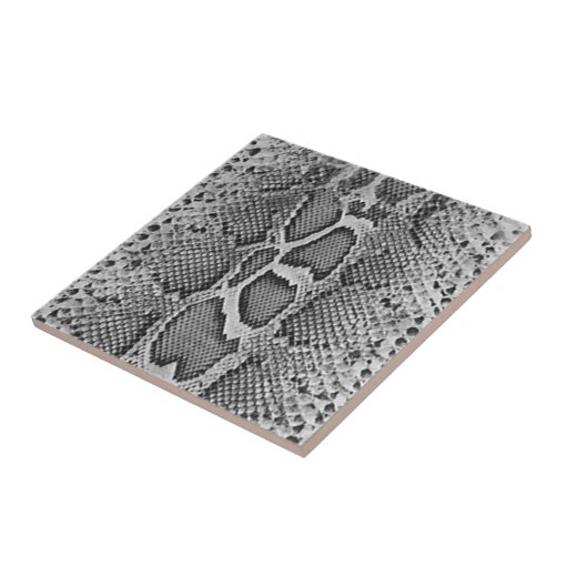 Snakeskin design, Snake Skin Print Pattern Tile | Zazzle