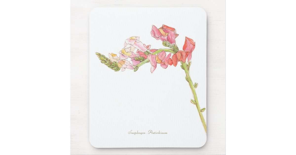 Snapdragon mouse pad | Zazzle