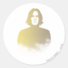 Severus Snape Arms Crossed Classic Round Sticker | Zazzle.com