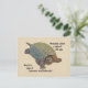 Snapping Turtle Wrinkled Old Age Wisdom Postcard | Zazzle