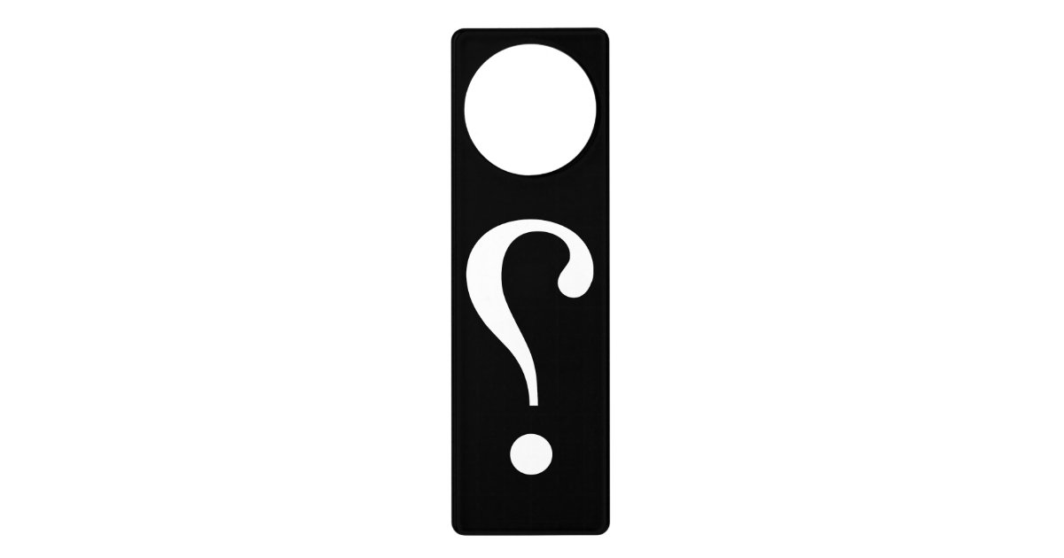 sNARK mARK {ironicon} Door Hanger | Zazzle