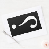 sNARK mARK {ironicon} Rectangular Sticker | Zazzle