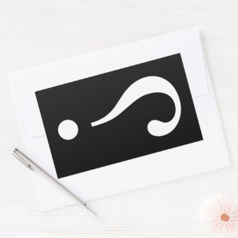 sNARK mARK {ironicon} Rectangular Sticker | Zazzle