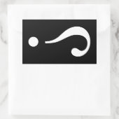 sNARK mARK {ironicon} Rectangular Sticker | Zazzle