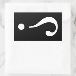 sNARK mARK {ironicon} Rectangular Sticker | Zazzle