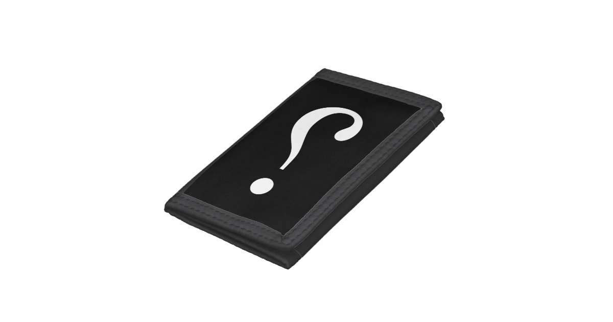 sNARK mARK {ironicon} Trifold Wallet | Zazzle