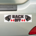 Snarling Police Dog Dutch Shepherd Bumpersticker Bumper Sticker | Zazzle