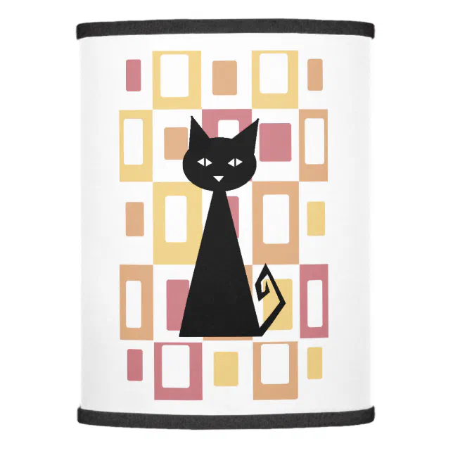 Snazzy Black Cat Lamp Shade | Zazzle