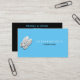 Sneaker Shoes Sport Blue Business Card | Zazzle