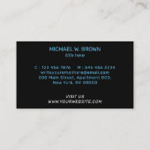 Sneaker Shoes Sport Blue Business Card | Zazzle