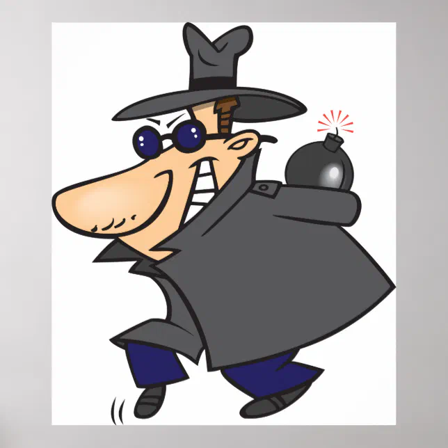 Sneaky Spy Poster | Zazzle