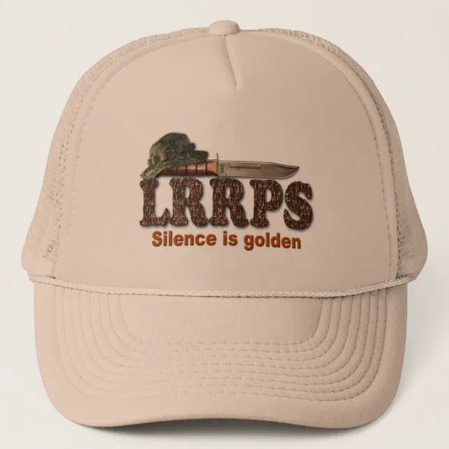 Snipers lrrps lrrp lurps army navy marines rangers trucker hat | Zazzle