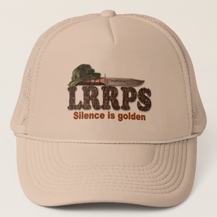 Snipers lrrps lrrp lurps army navy marines rangers trucker hat | Zazzle.com