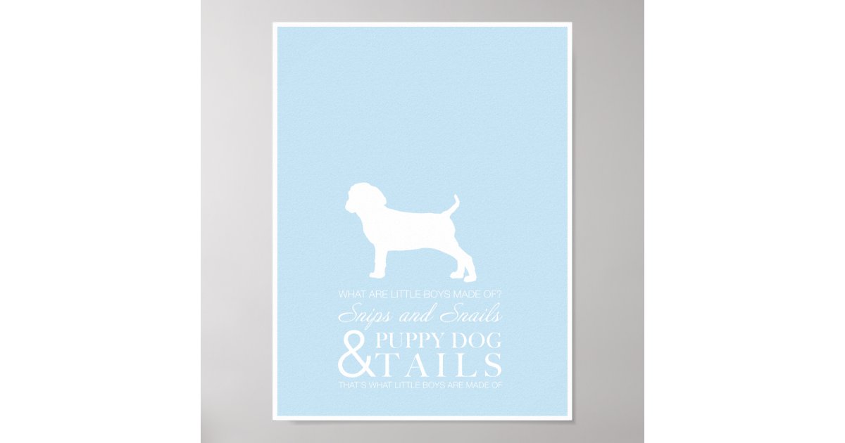 Snips and Snails Poster | Zazzle