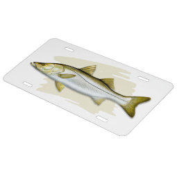 Snook License Plate | Zazzle