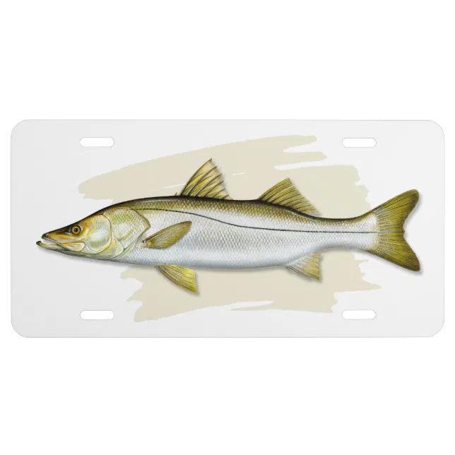Snook License Plate | Zazzle