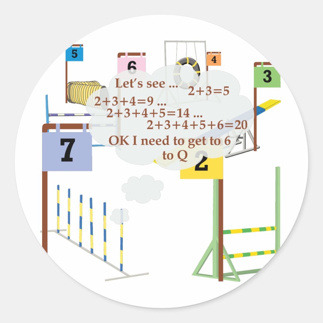 Snooker Math Classic Round Sticker | Zazzle