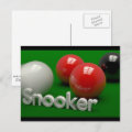 Snooker Postcard | Zazzle