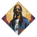 Snoop Dogg: Flower Power Graduation Cap Topper | Zazzle