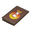 Snoopy | Beagle Scout - Happy Camper Trifold Wallet | Zazzle