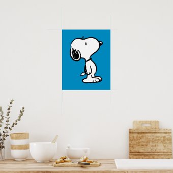 Snoopy Classic Comics Poster | Zazzle