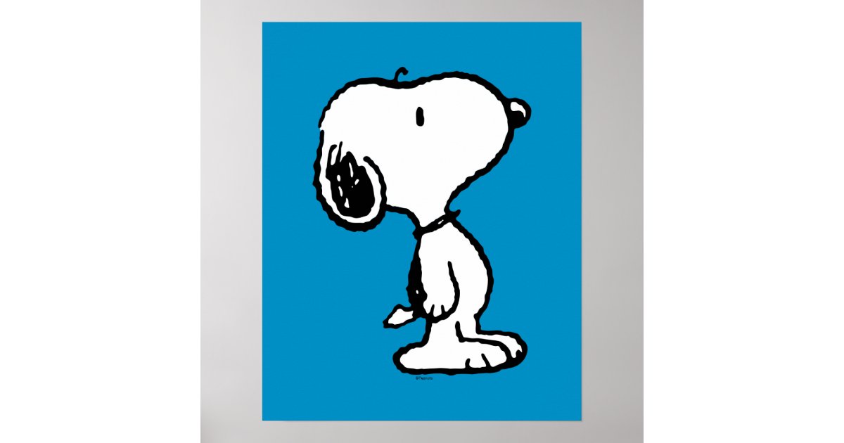 Snoopy Classic Comics Poster | Zazzle