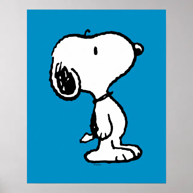 Snoopy Classic Comics Poster | Zazzle