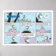 Snoopy & Friends | Go Hiking Poster | Zazzle