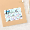Snoopy & Friends | Go Hiking Sticker | Zazzle