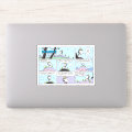 Snoopy & Friends | Go Hiking Sticker | Zazzle