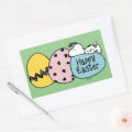 Snoopy - Happy Easter Rectangular Sticker | Zazzle