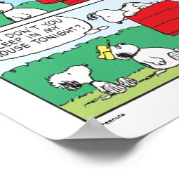 Snoopy & His Brothers Andy & Olaf Poster | Zazzle