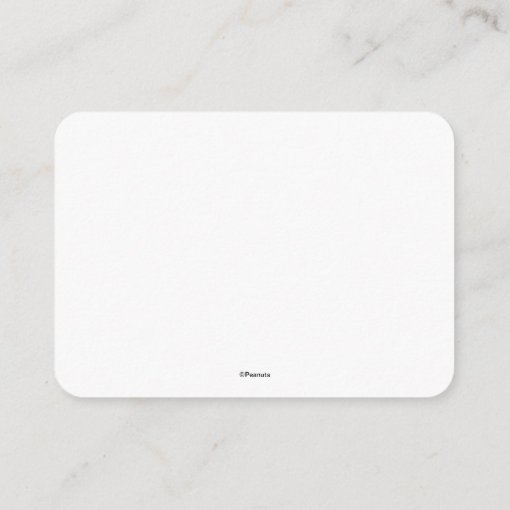 Snoopy Peanuts Baby Shower | Diaper Raffle Enclosure Card | Zazzle