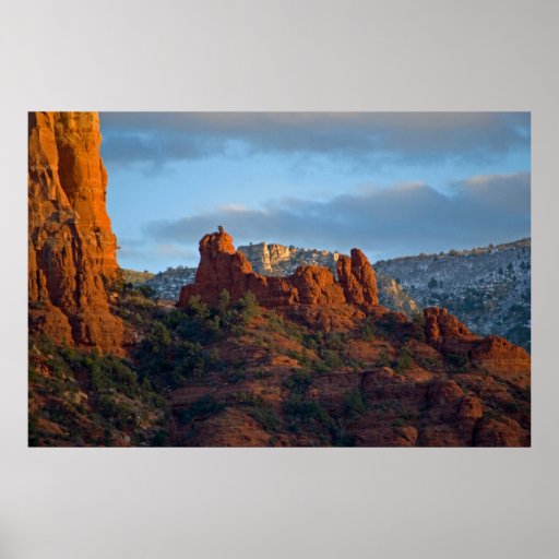 Snoopy Rock in Sedona, AZ 2203 Poster | Zazzle.com