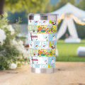 Snoopy Sled Riding Food Dish Insulated Tumbler | Zazzle