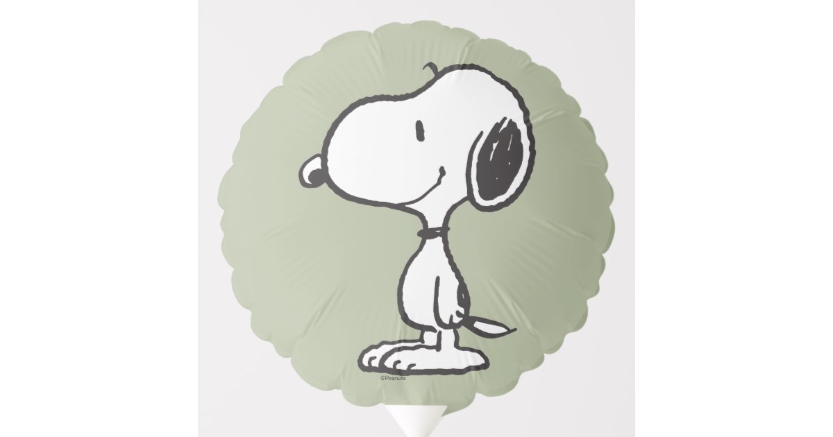 Snoopy Smile Giggle Laugh Balloon | Zazzle