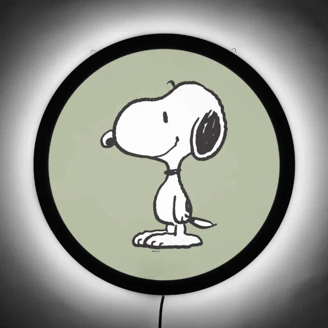 Snoopy Smile Giggle Laugh LED Sign | Zazzle