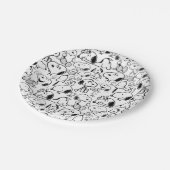 Snoopy Smile Giggle Laugh Pattern Paper Plates | Zazzle