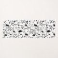 Snoopy Smile Giggle Laugh Pattern Yoga Mat | Zazzle
